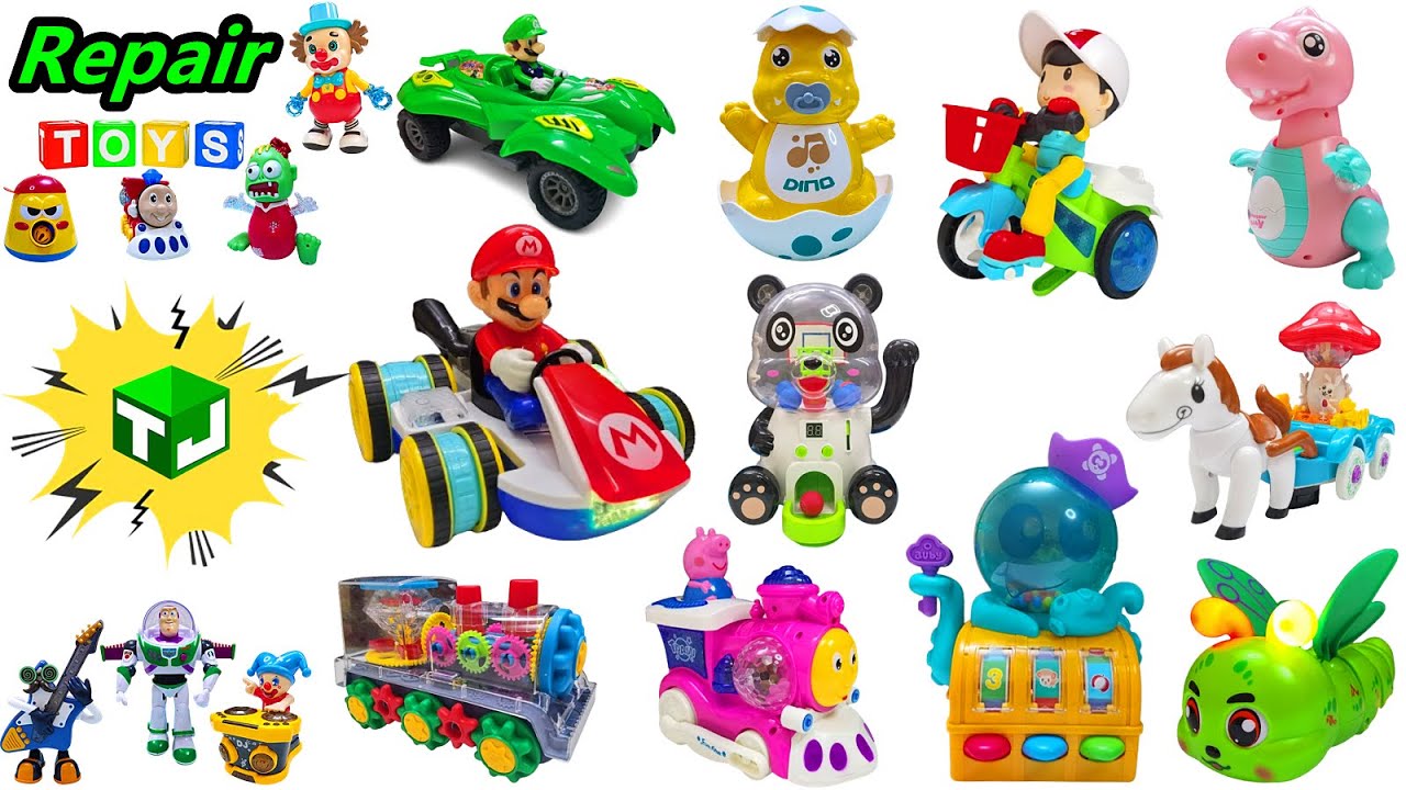 92 minutes of satisfying Toys Repair and unboxing Playing Collection ...