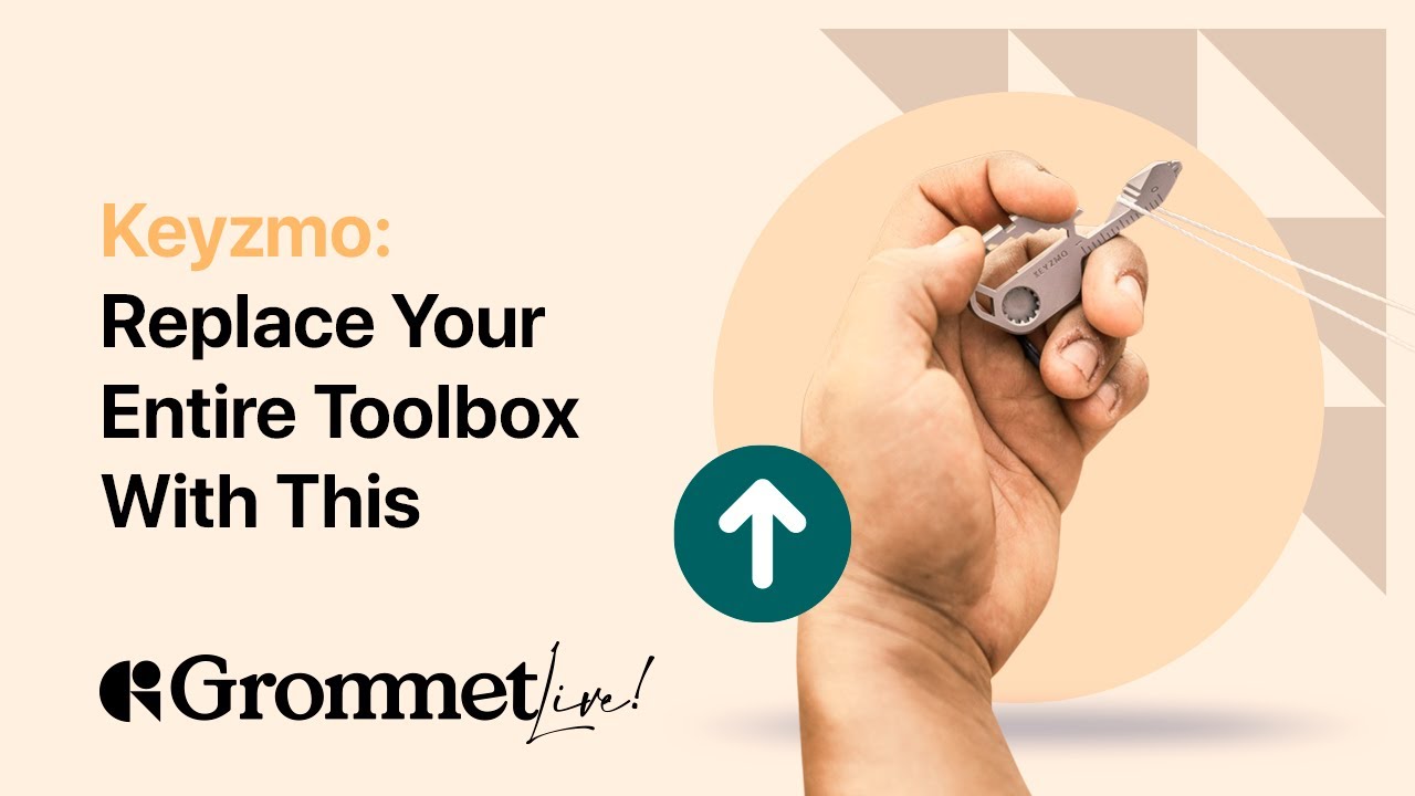 Transform Your Keychain into a Toolbox with Keyzmo 16-in-1 Multi-Tool ...