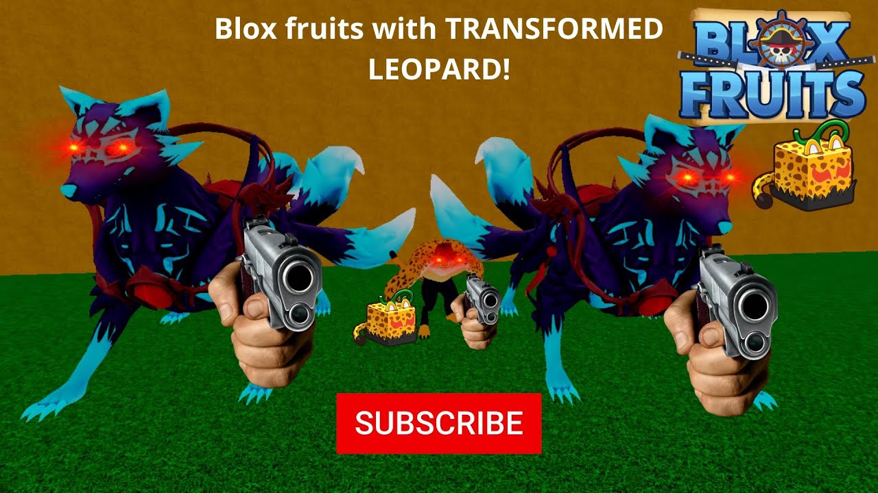 BLOX FRUITS WITH TRANSFORMED LEOPARD! - YouTube