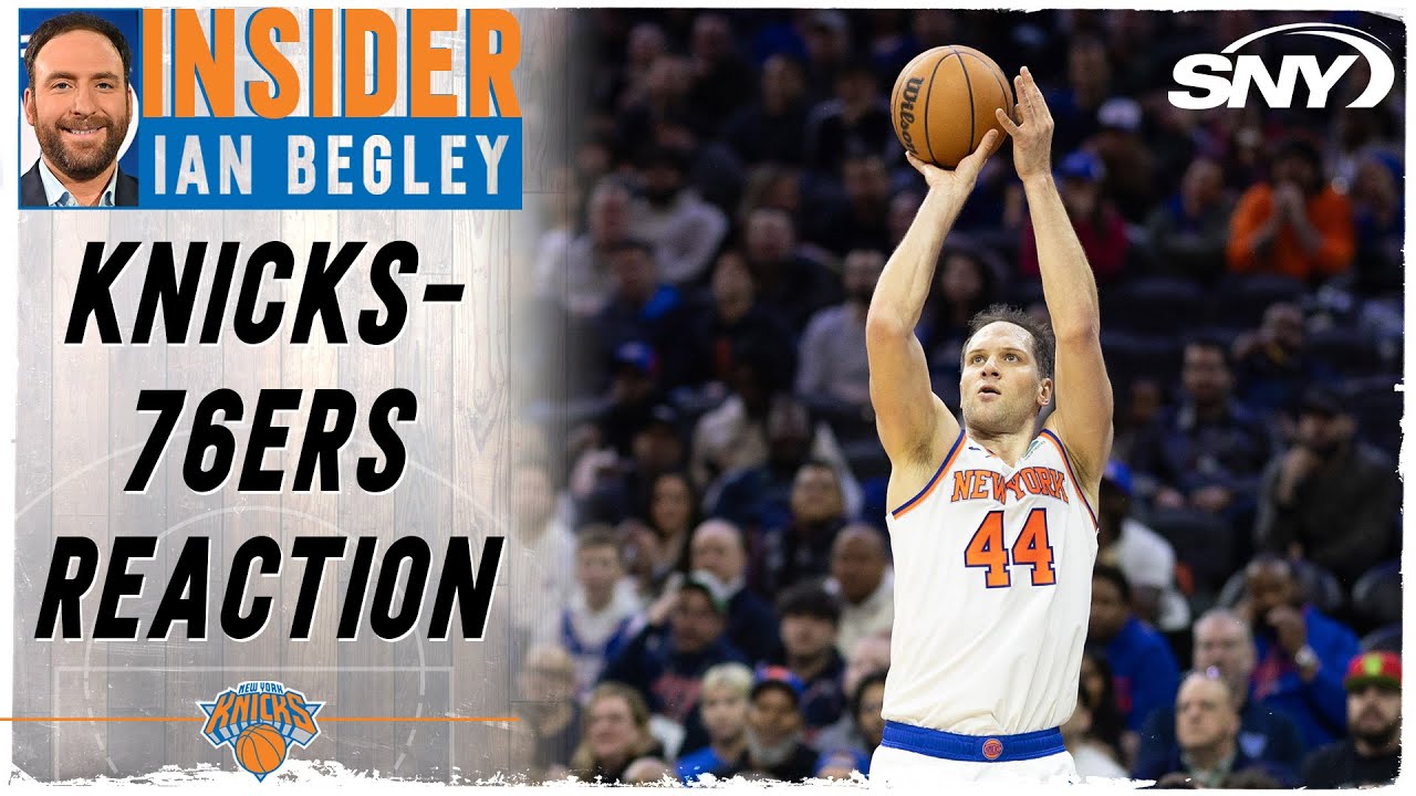 NBA Insider Ian Begley reacts to the gritty Knicks road win in ...