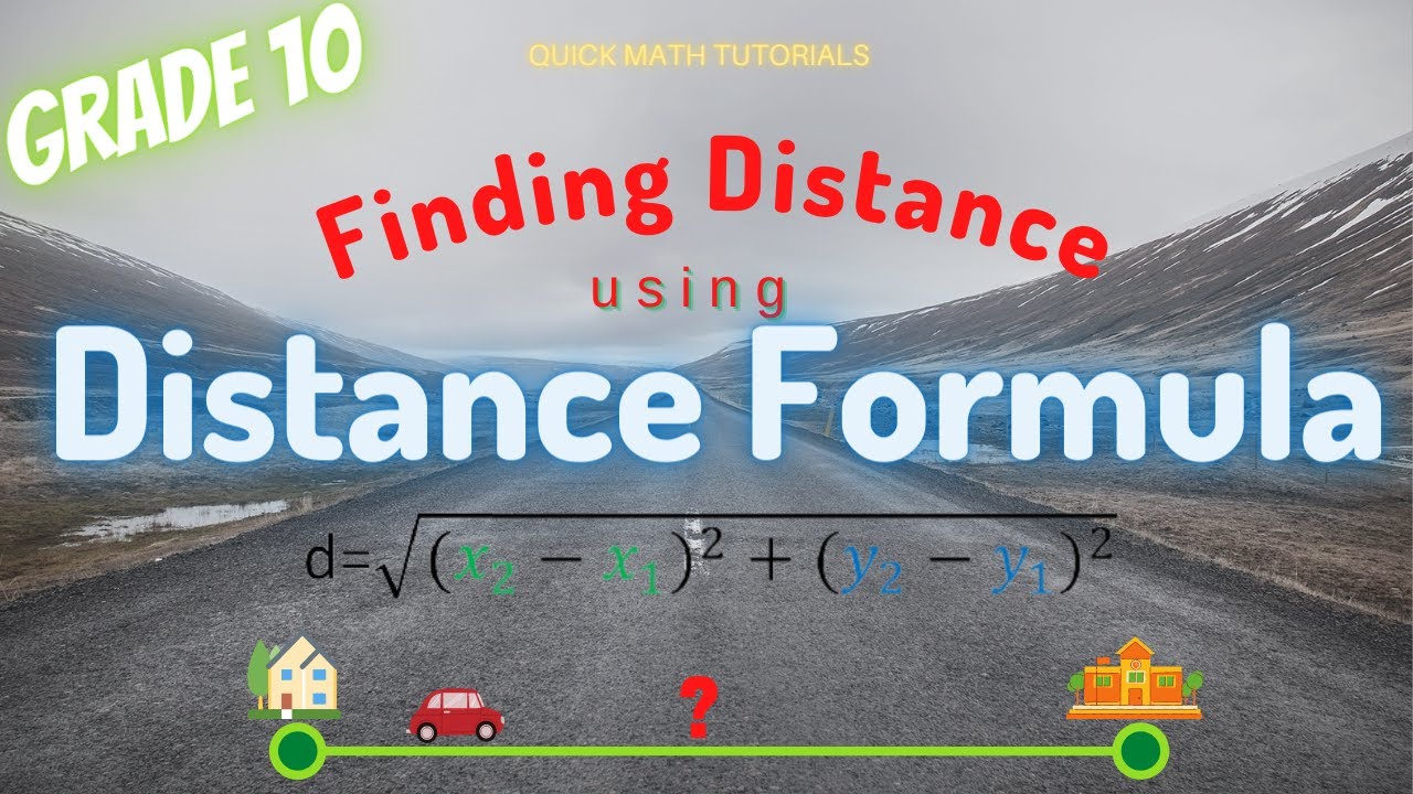 Finding Distance using Distance Formula | G10 - 2nd Grading - YouTube