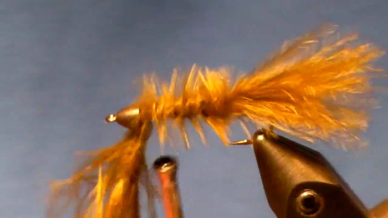Fly Tying The Marabou Leech Trout Salmon Bass Fishing - YouTube