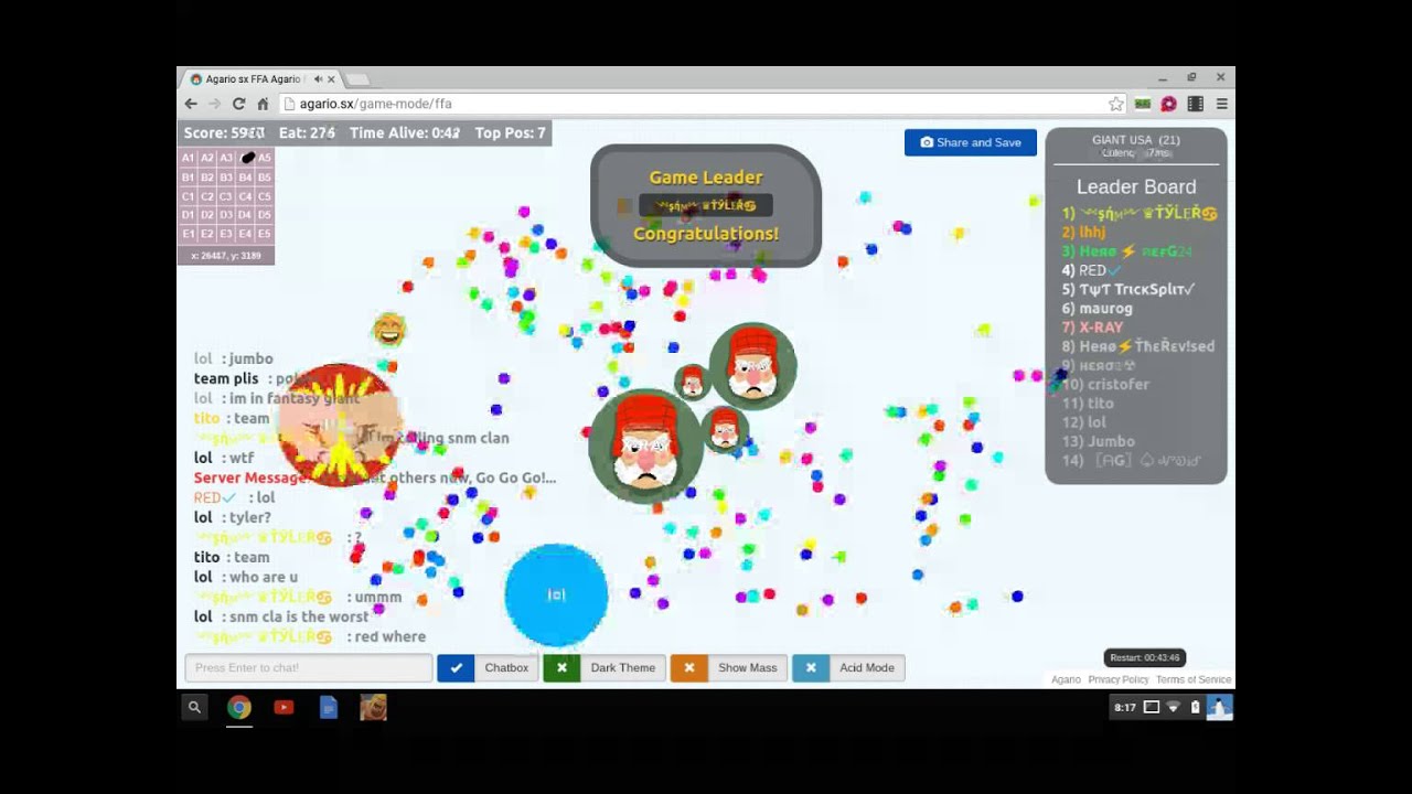 agar.io mods - YouTube