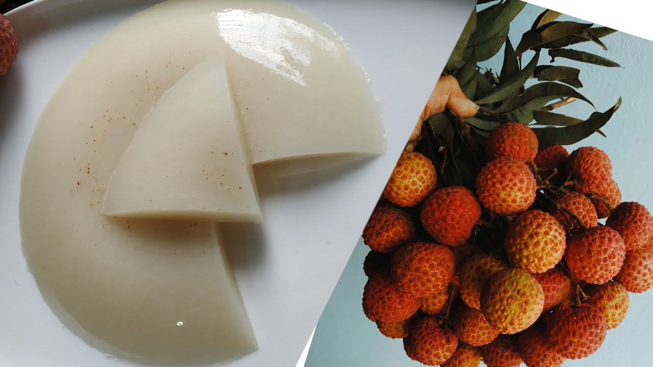খুব সহজে তৈরি করুন সুস্বাদু লিচুর পুডিং। Lichi pudding। লিচি পুডিং ...