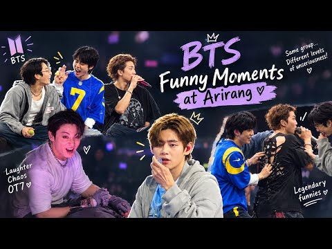 BTS funny moments at Arirang 🤣🤣