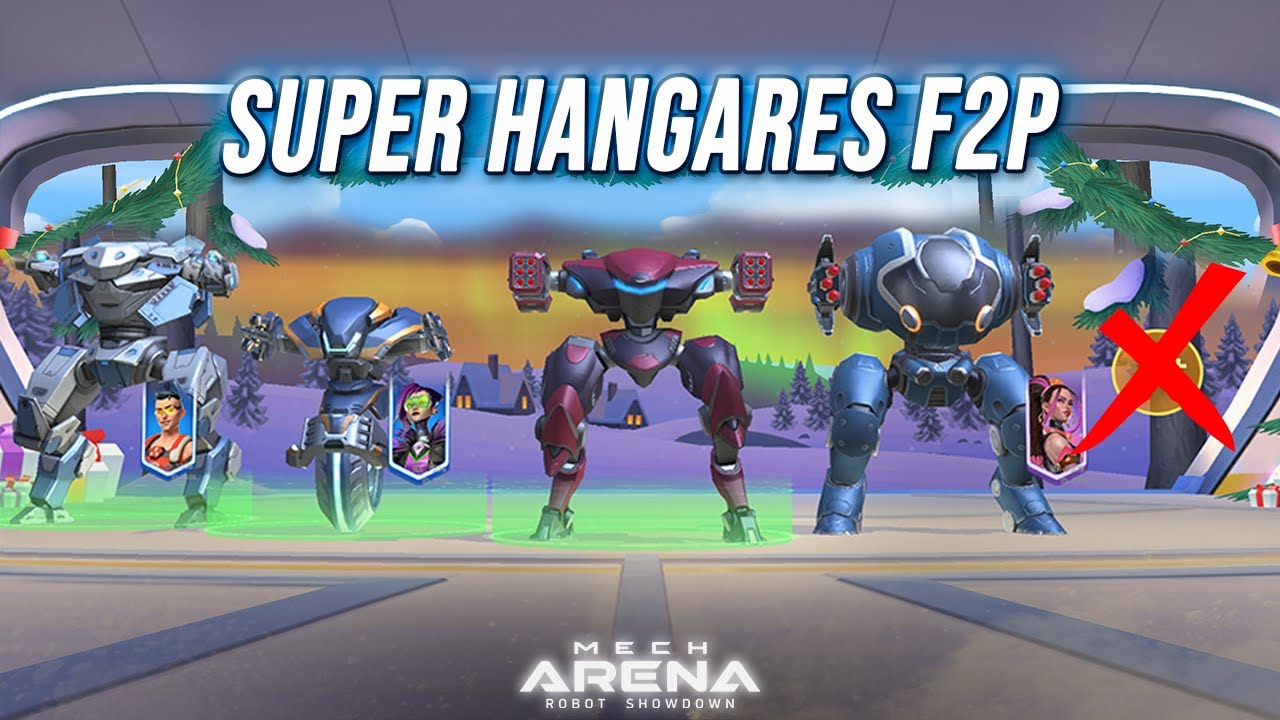 EL MEJOR HANGAR F2P en Mech Arena - YouTube