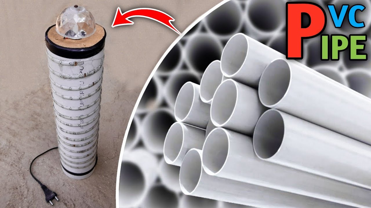 PVC Pipe Se Banaye Diwali Decoration Light || How To Make Diwali ...