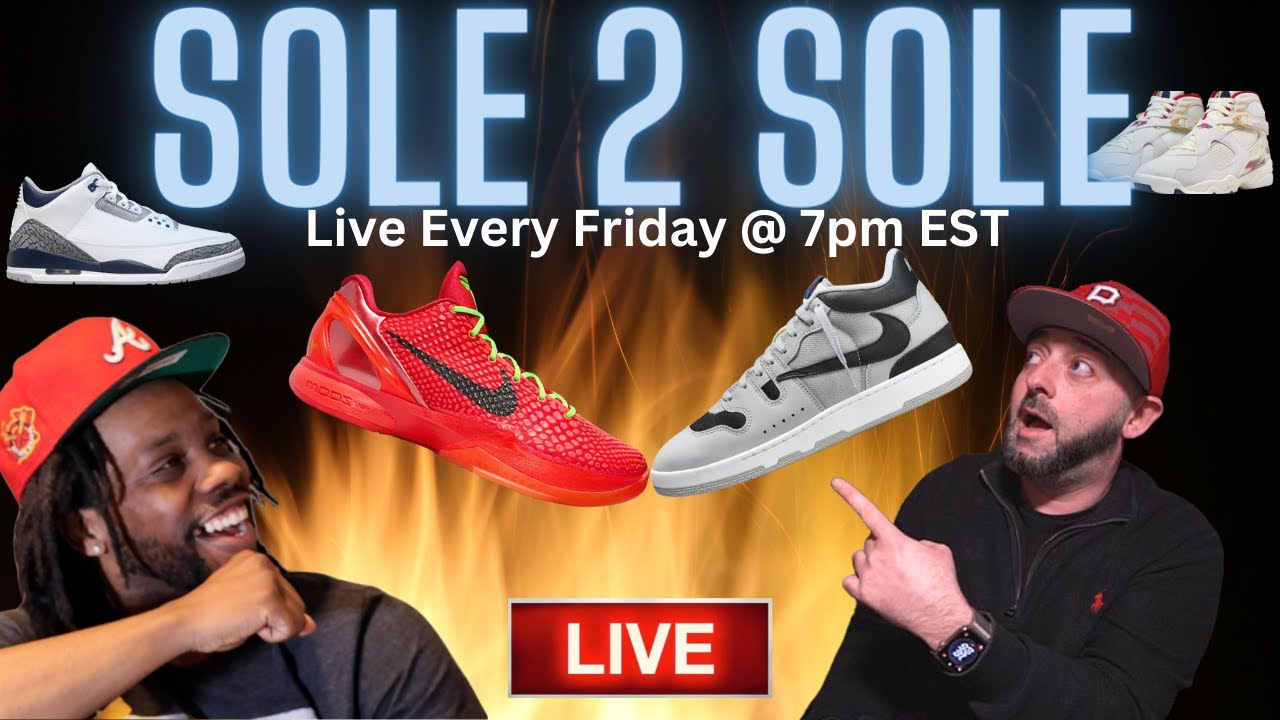 We're Talking Kobe's, Midnight Navy 3's, Travis Scott + Giving Away AJ3 ...