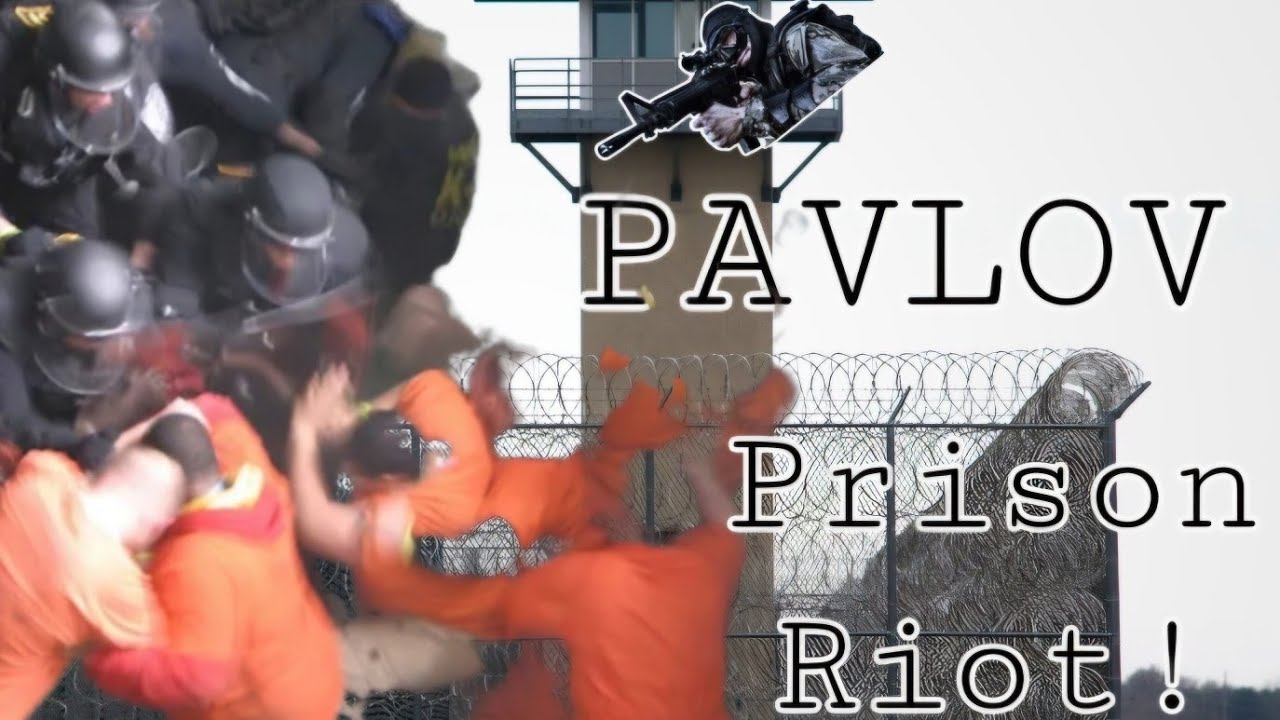 Prison Guards Stop A Riot! Pavlov PSVR2 - YouTube