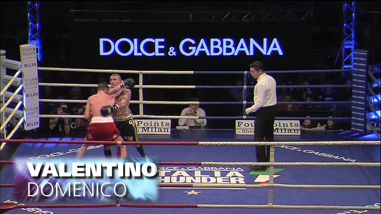 Boxer Profiles - Domenico VALENTINO - Italia Thunder - YouTube
