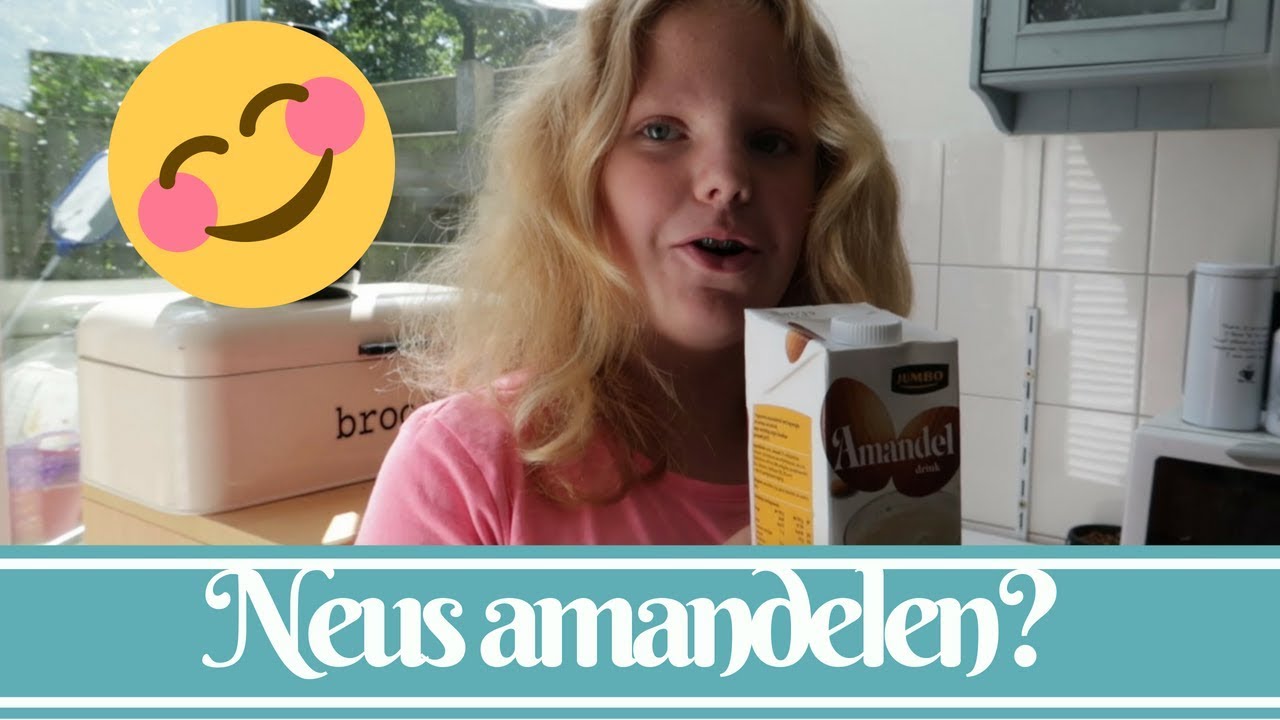 Amandel melk en neusamandelen? FAMILIEVLOG #723 - YouTube