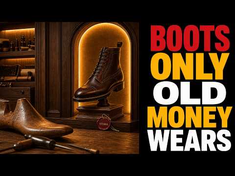 10 Boots Only Old Money Wears (You've Never Heard of #1)