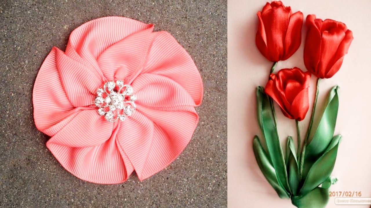 Very Beautiful Ribbon Embroidery Ideas And Impressive Designs about ...