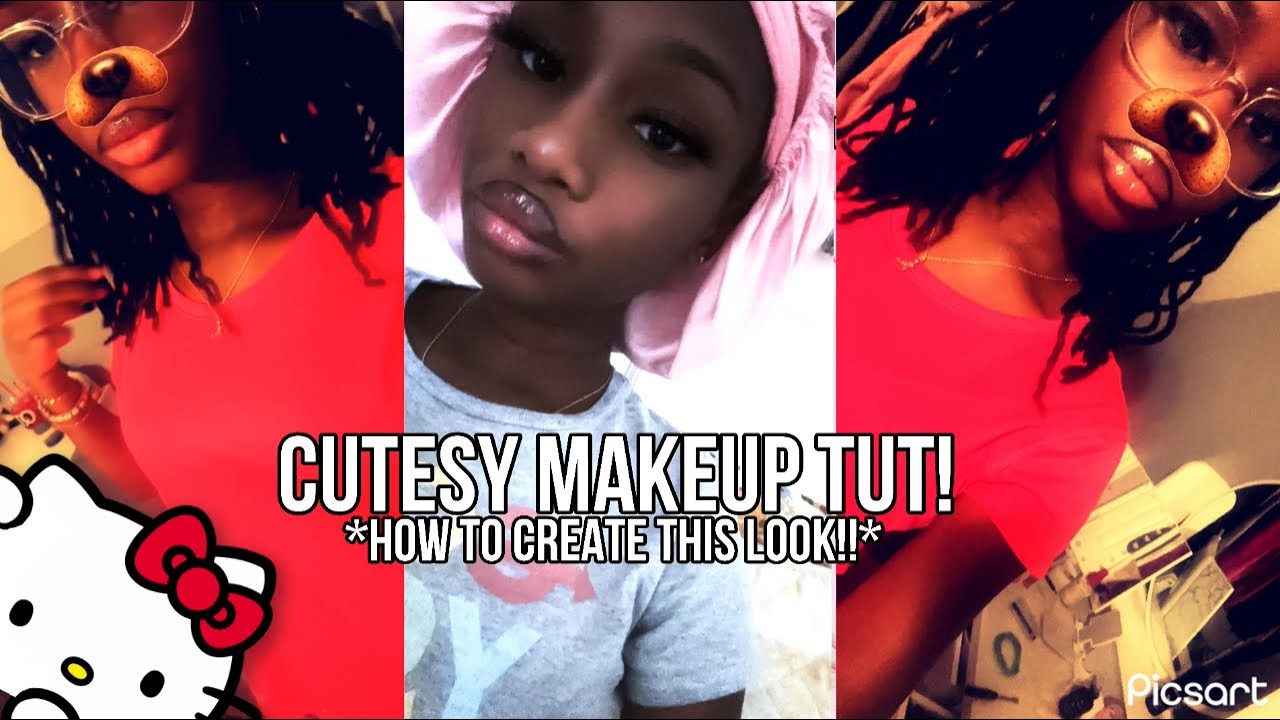 *💋CUTESY MAKEUP TUT!!💄* how i re-created one of my fav looks!!* (highly ...