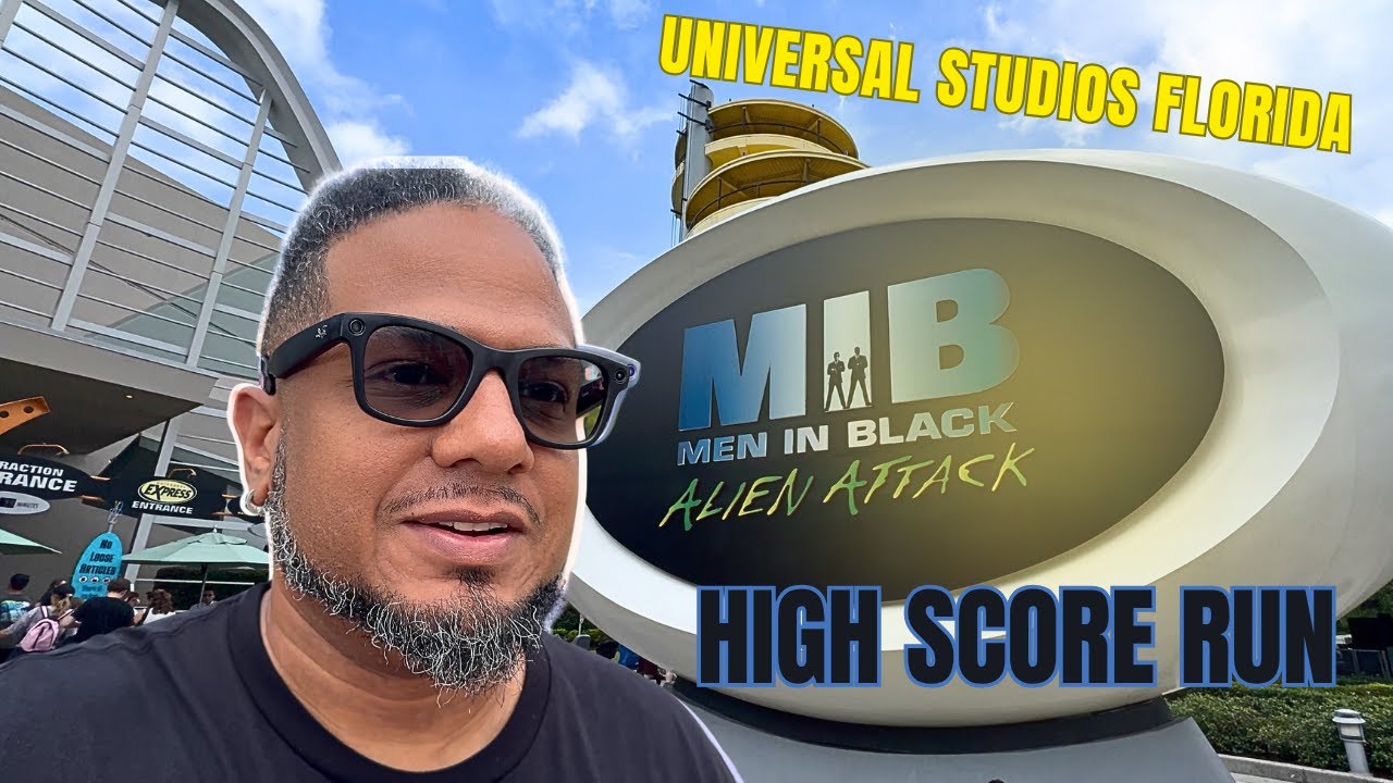 Attempting to Beat My Personal Best on MIB Alien Attack🛸 at Universal ...