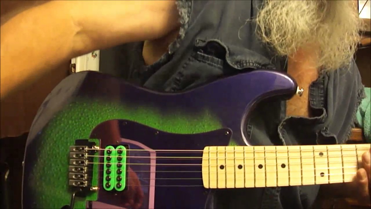 KIRBY KUSTOMS "PURPLE RAIN" STRAT - YouTube