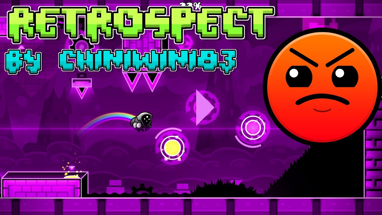 "RETROSPECT" by Chiniwini83 (All Coins) - Geometry Dash - YouTube