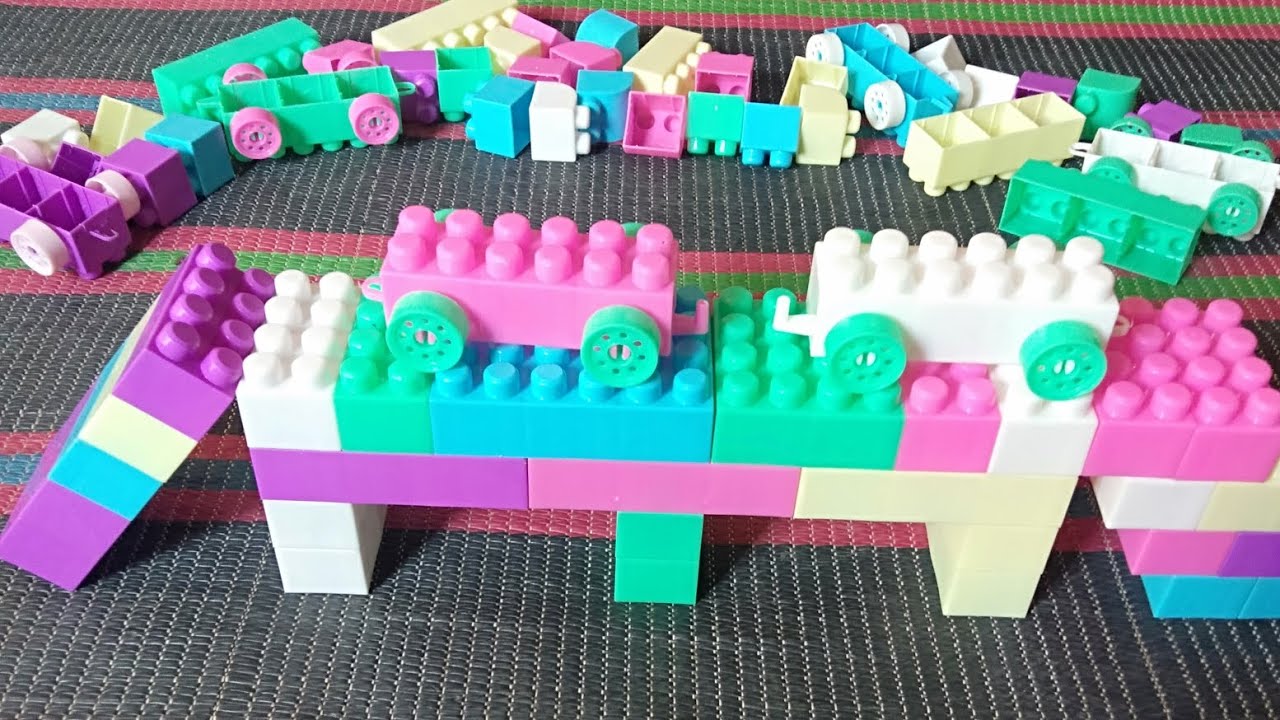 how to make bridge 🌉 with building blocks - YouTube