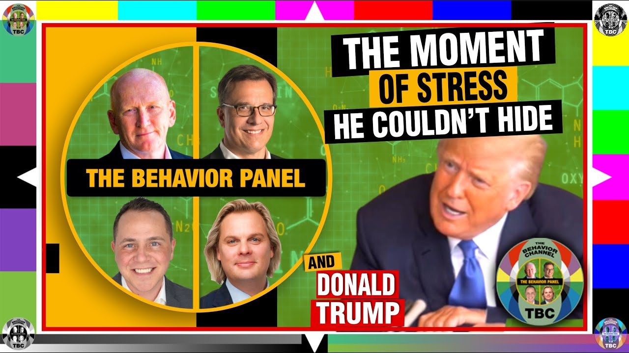 Unpacking Trump's Deposition Stress: The Behavior Panel Analysis - YouTube
