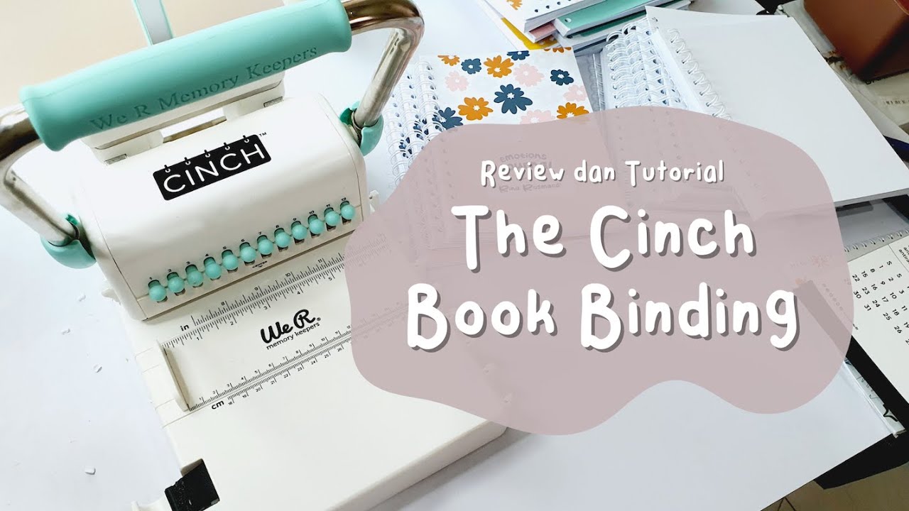 Review The Cinch Book Binding - We R Memory Keeper - YouTube