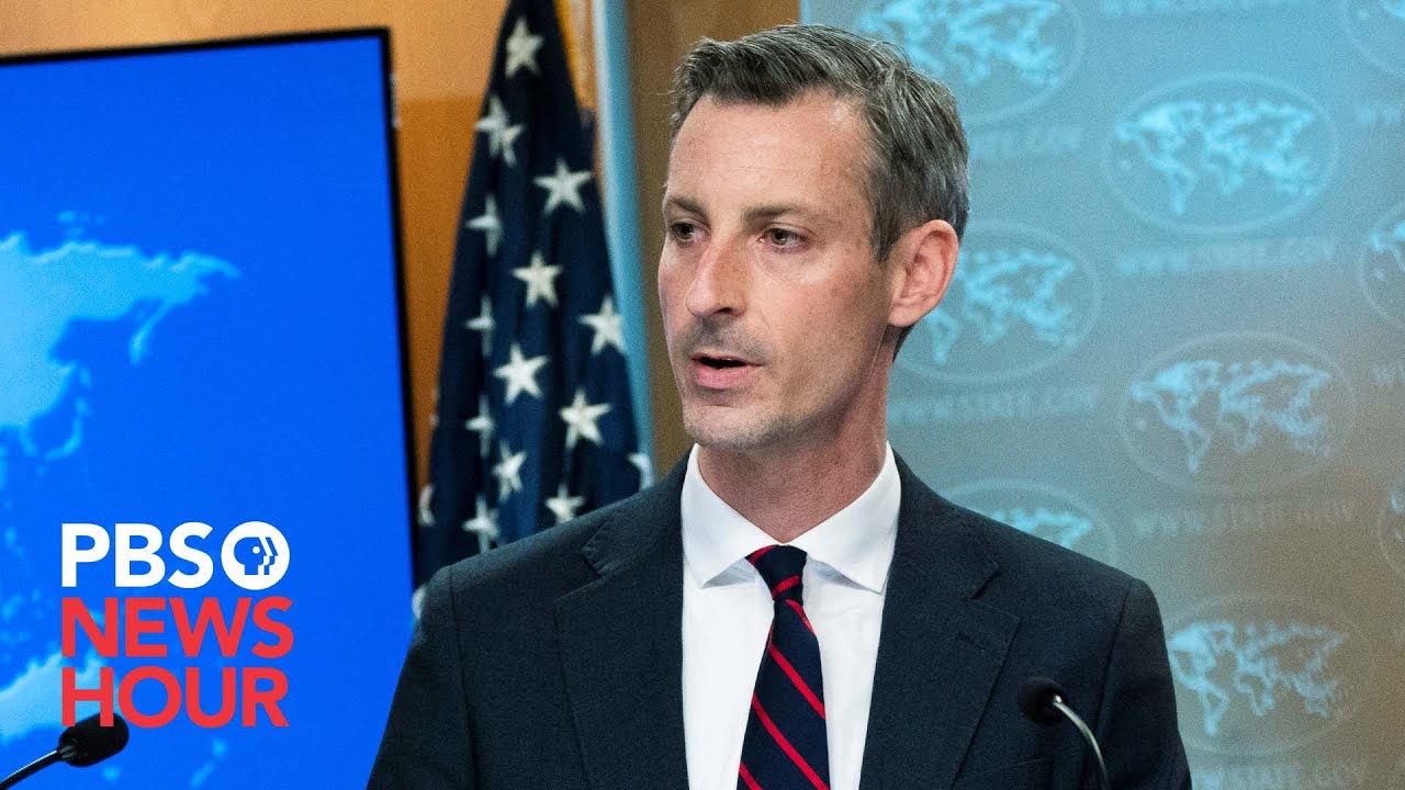 WATCH LIVE: State Department spokesman Ned Price holds news briefing ...