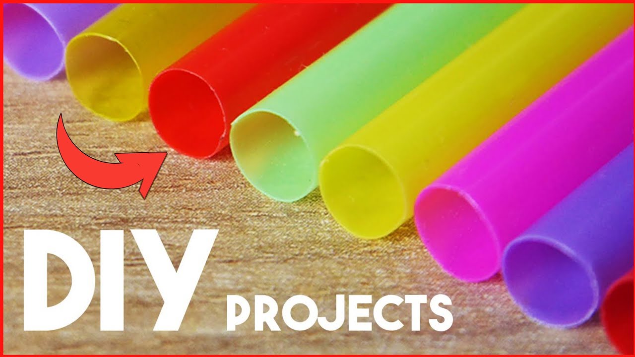 5 cool drinking straws crafts ideas।।The New Invention - YouTube