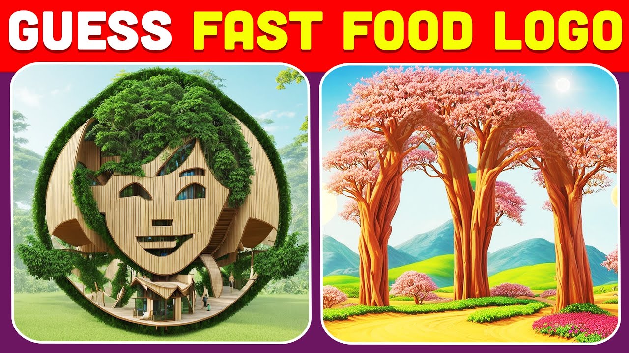 Guess The Logo | Guess The Hidden FAST FOOD Logo By Illusions | Logo ...