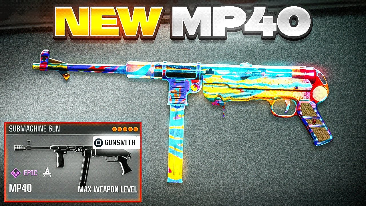 the MP40 is FINALLY HERE and it's INCREDIBLE in Black Ops 6 - YouTube