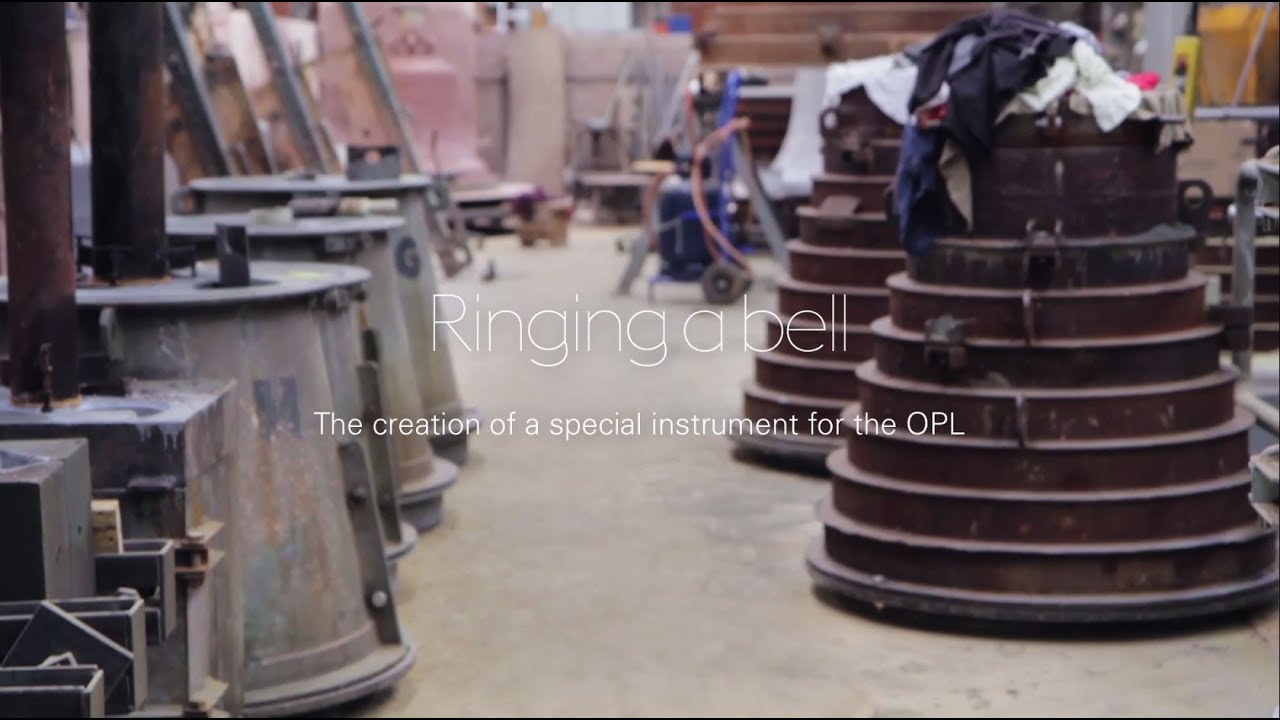 Ringing a bell – The creation of a special instrument for the OPL - YouTube
