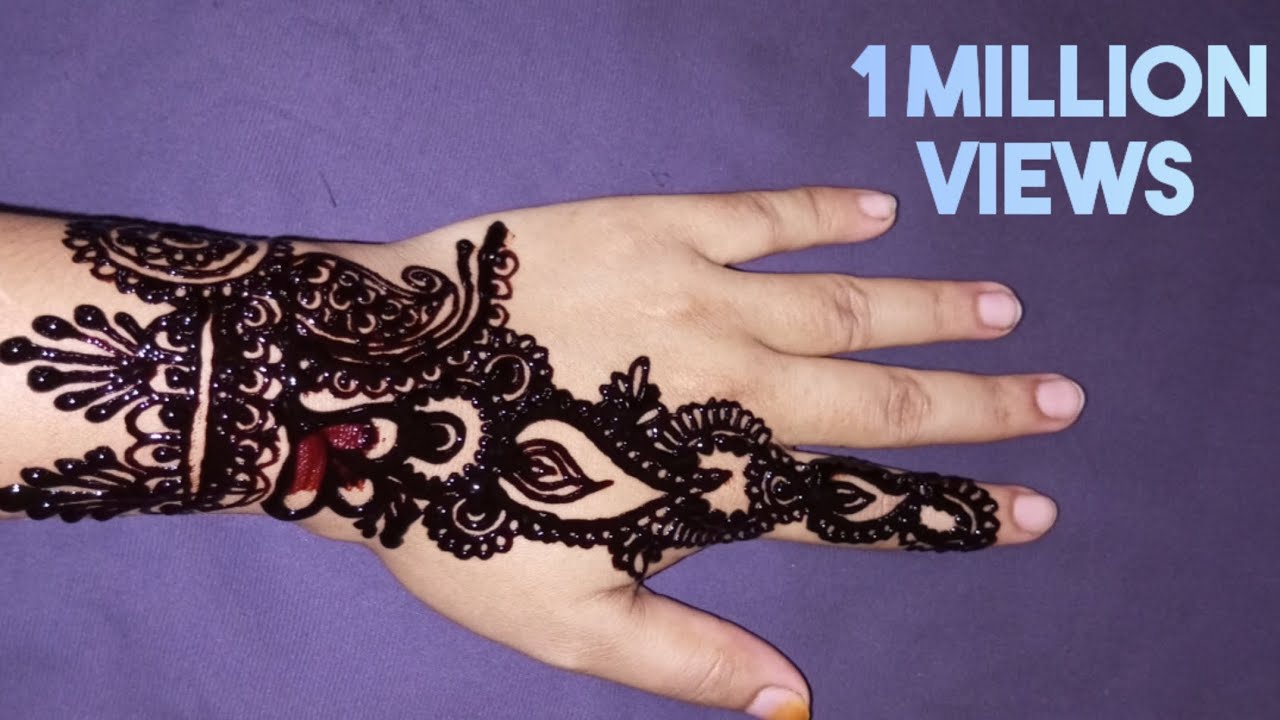 Eid mehndi New style | new viral mehedi design 2023| arabic best mehedi ...