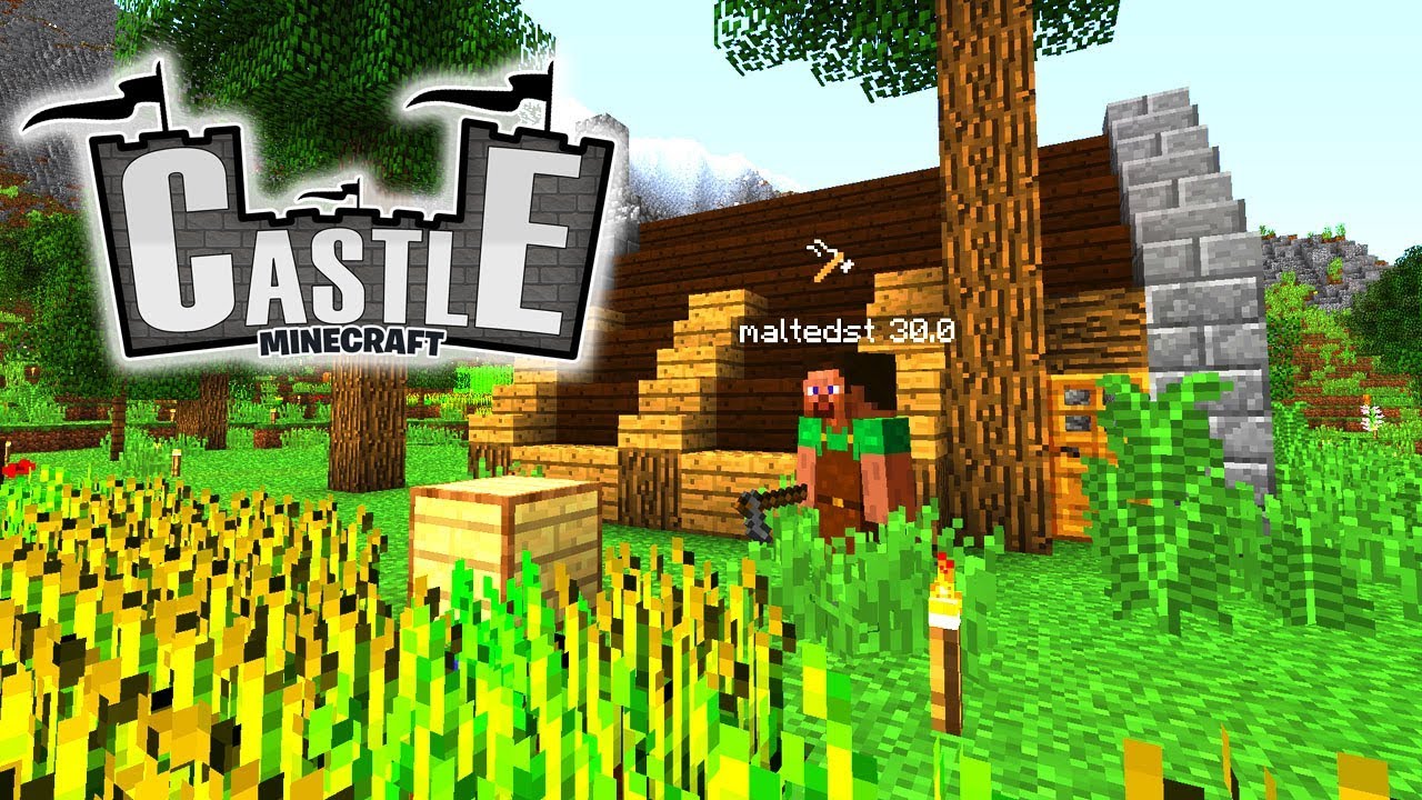 NPC's starten die Arbeit! Farmer! - Minecraft CASTLE #02 - Ancient ...