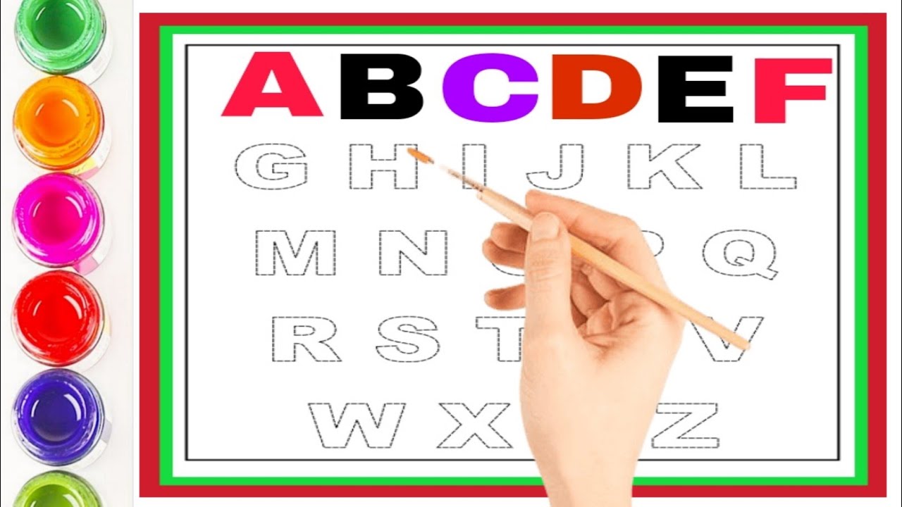 abcd,alphabets , abcde, learn to Write Alphabet | phonics song ...