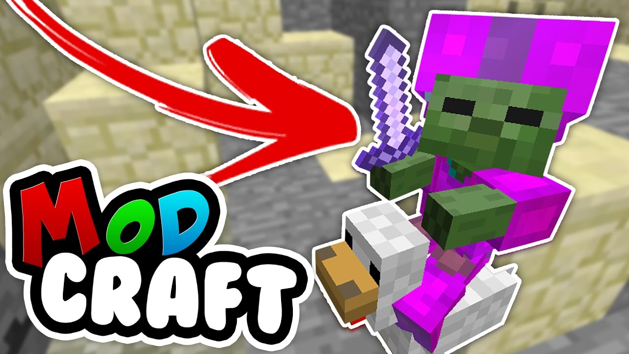 Minecraft: ModCraft - Ep 1 "IT KILLED ME IN 2 HITS!?" (Modded Survival ...