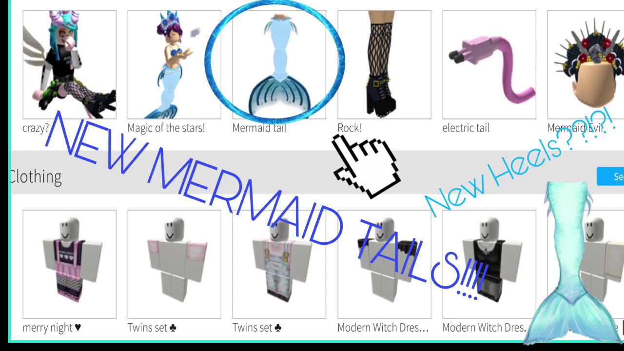 NEW HEALS!!????NEW MERMAID TAILS!|Royale High - YouTube