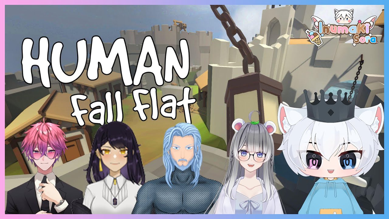 [Human: Fall Flat] Main Game Letoy | Vtuber Indonesia - YouTube