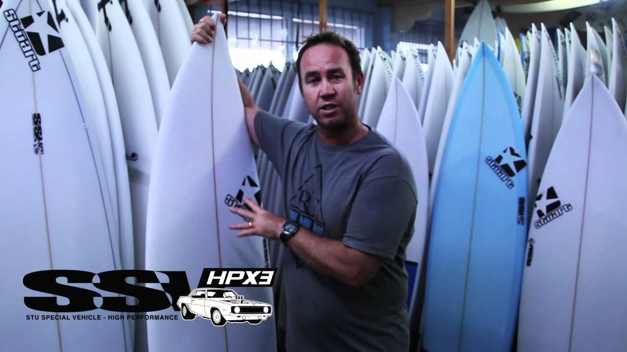 Stuart Surfboards "HPX-3 Demo" - YouTube