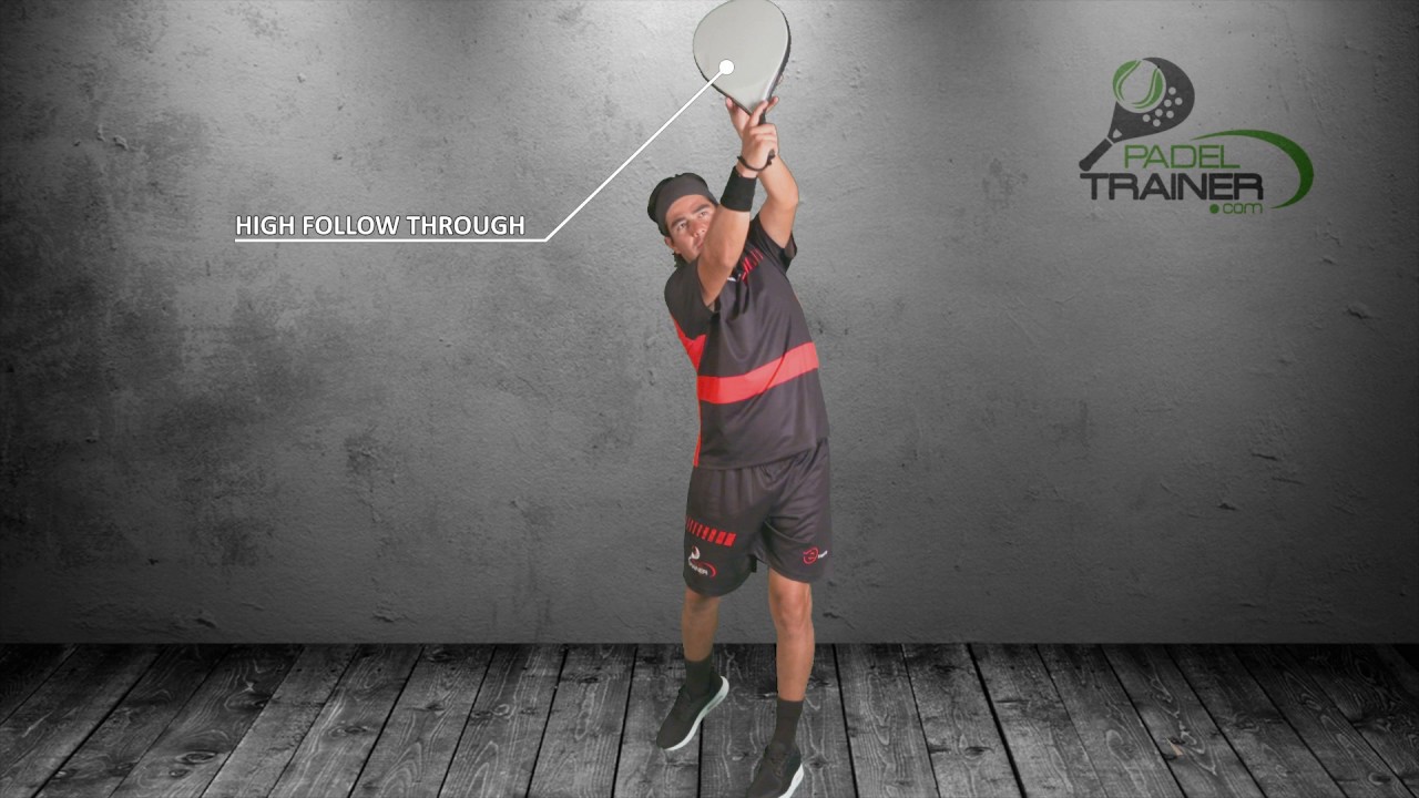 PADEL TRAINER - Forehand lob - YouTube