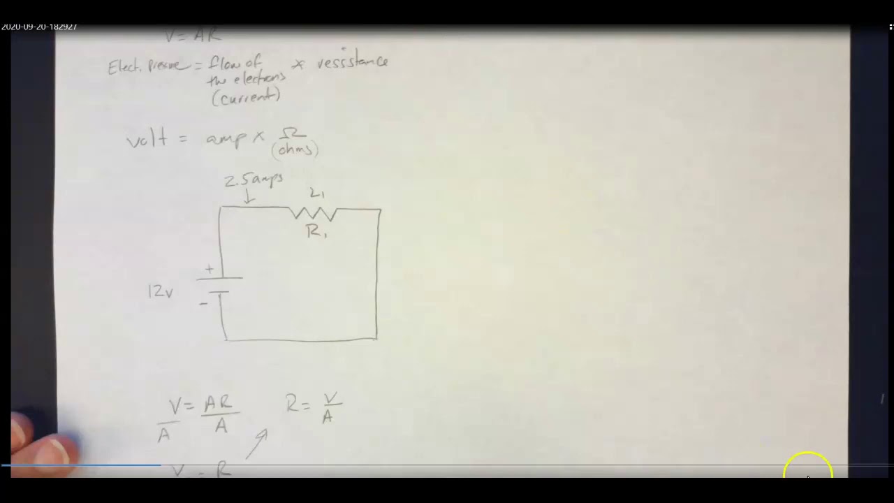 Ohms law DC Circuits - YouTube