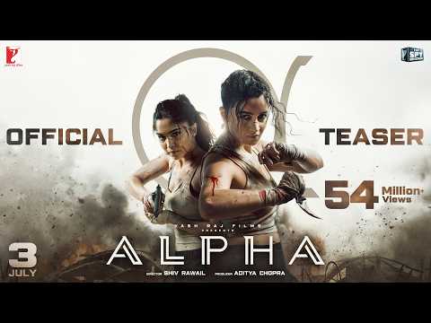 ALPHA | Official Teaser | Alia, Sharvari, Anil, Bobby | Shiv Rawail | YRF Spy Universe | 3 July 2026
