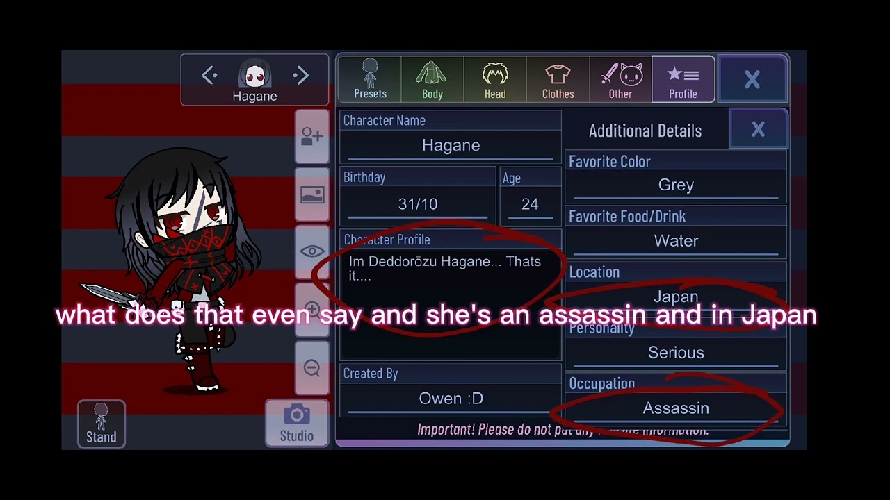 creepy characters on gacha club part 1 - YouTube