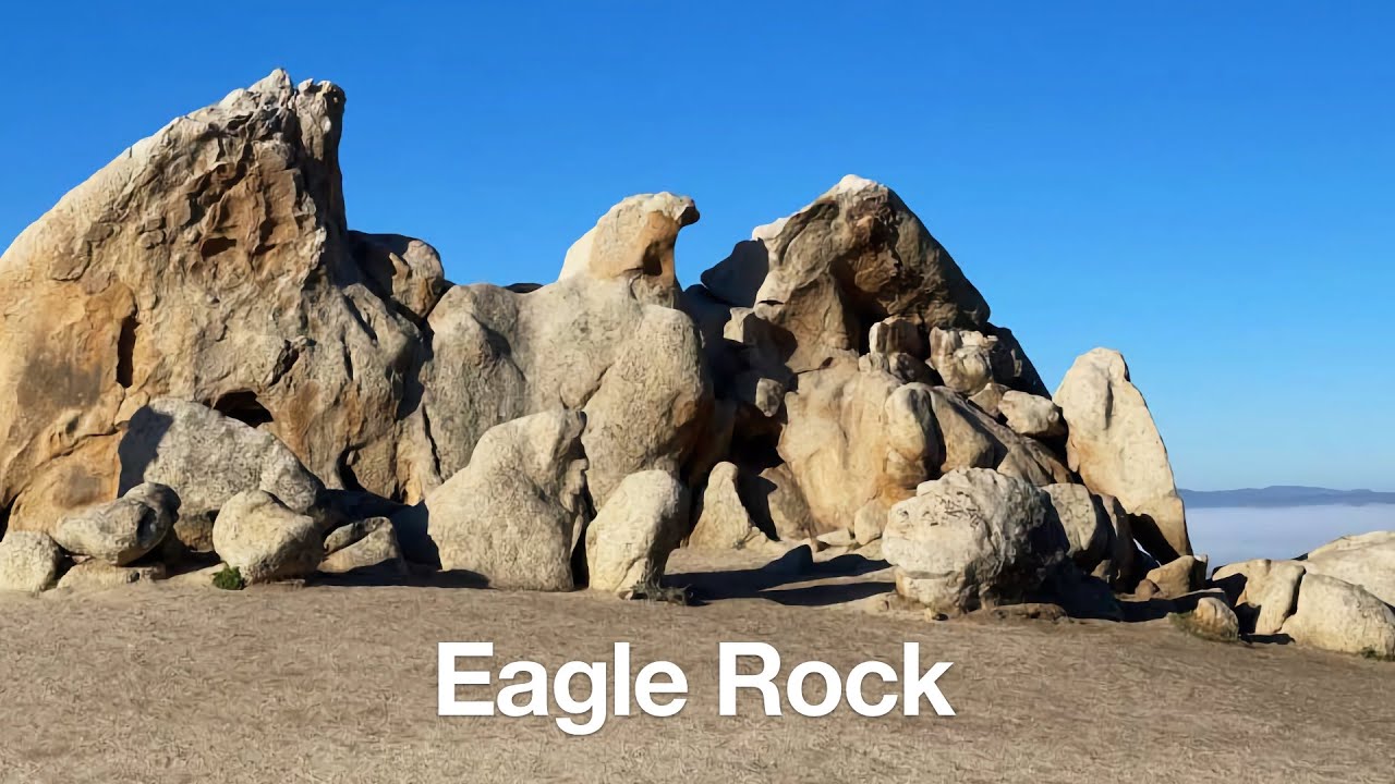 Eagle Rock Hike on the PCT (San Diego) - YouTube