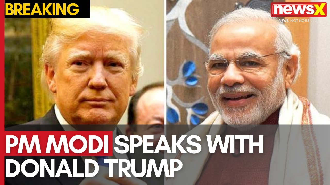 PM Modi First Phone Call To US President Donald Trump After His Oath ...