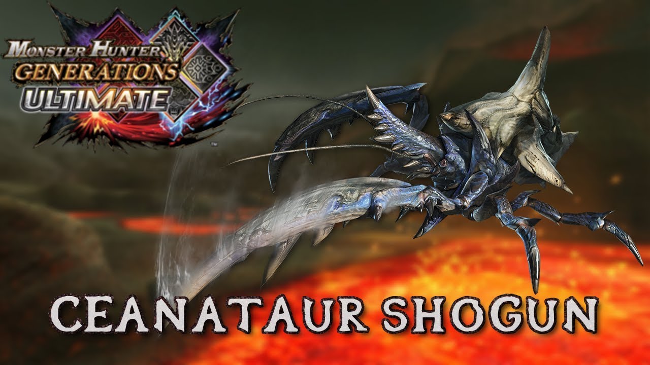 【MHGU/MHXX】Let's Hunt #22 Le Ceanataur Shogun - YouTube