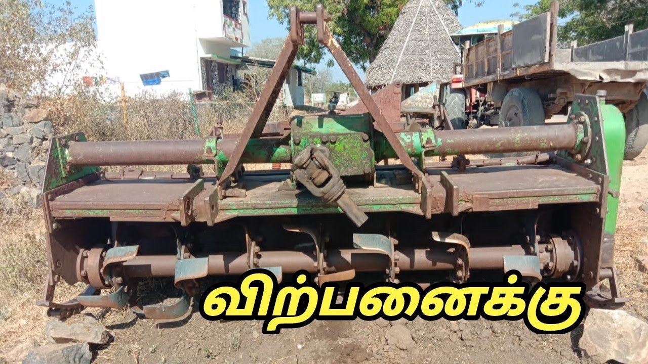 Dharanee Rotavator For sales விற்பனைக்கு | Tractor Tech TT | Tamilnadu ...