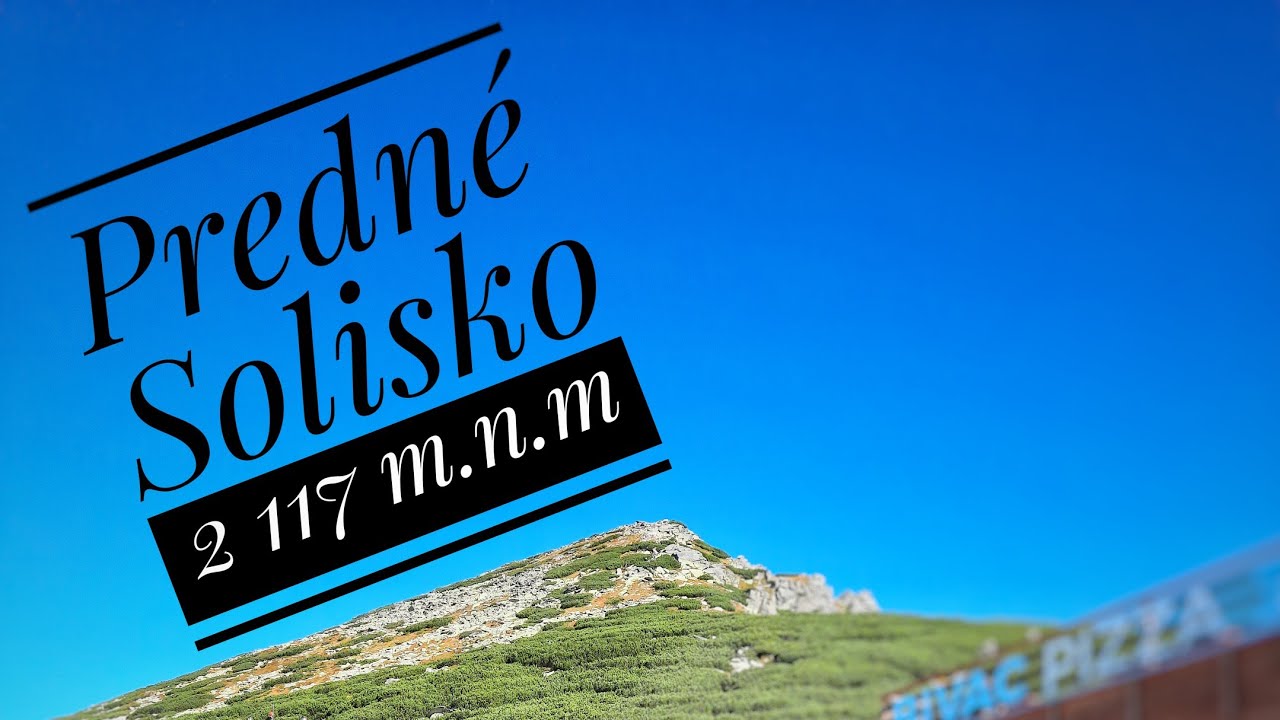 Predné Solisko - Vysoké Tatry/ High Tatras. 2 117m.n.m. #slovakia # ...