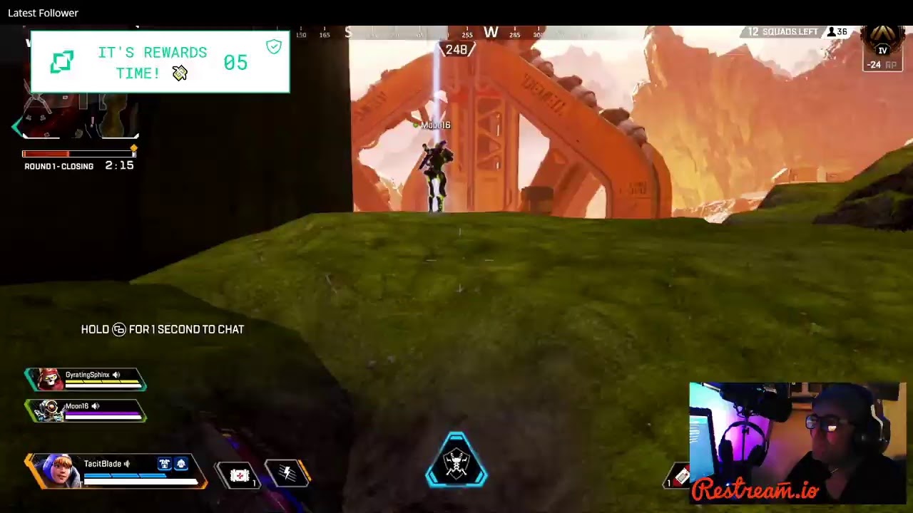 TacitBlade - live via @Restreamio Watch,Redeem & Earn $TFUEL & $INCNT # ...