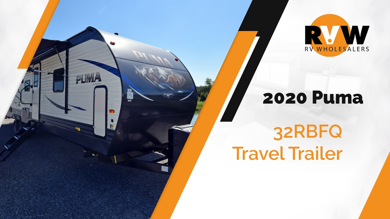 2020 Puma 32RBFQ Travel Trailer Walk-through - YouTube