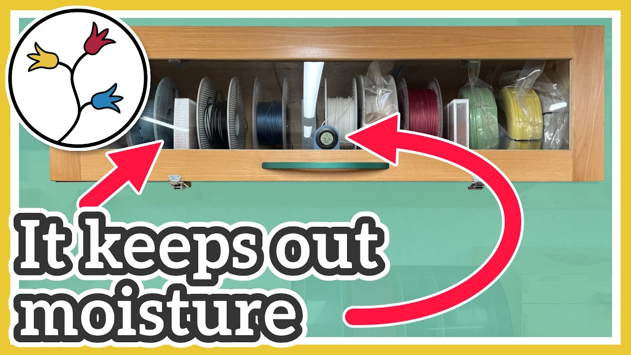 Filament Cabinet – moisture-proof and simple - YouTube