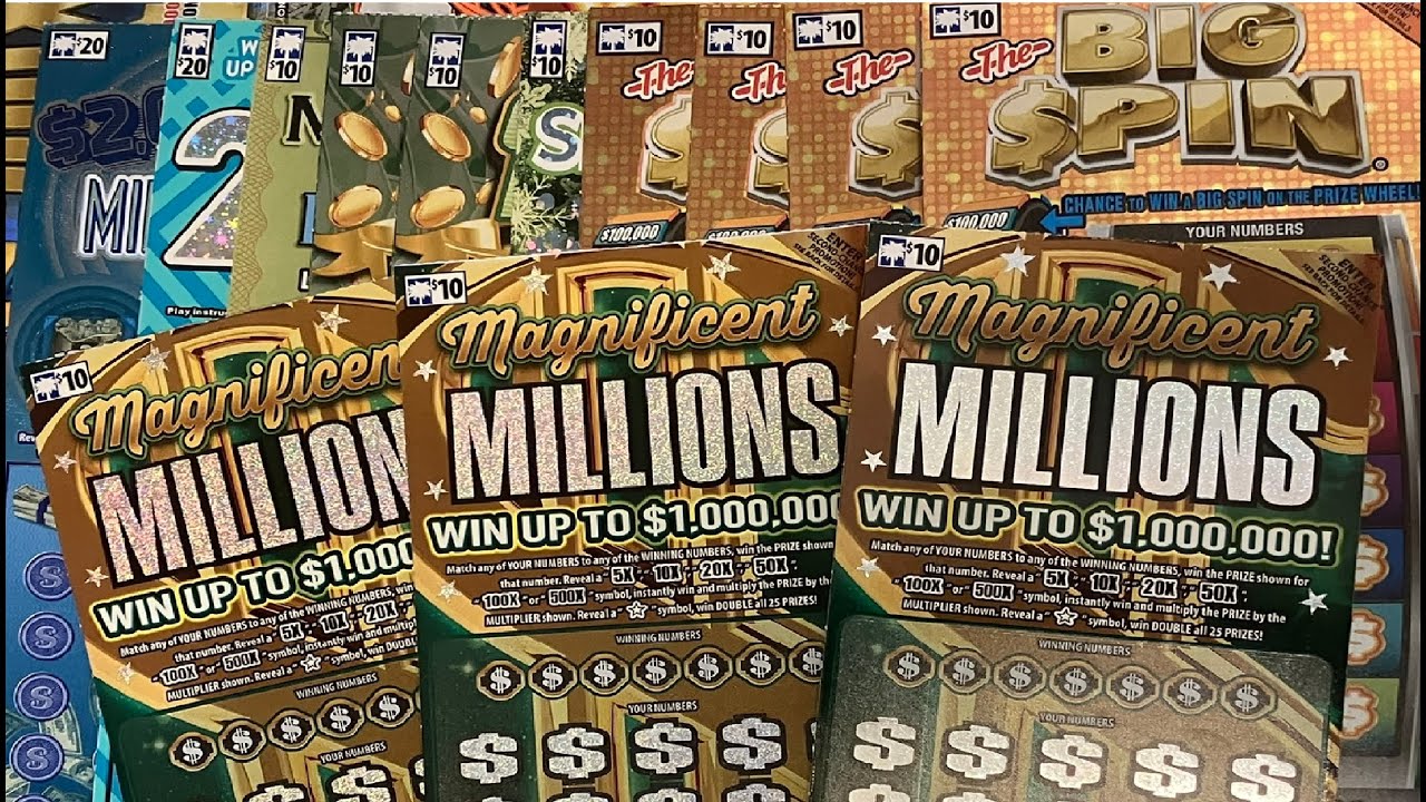 SC Magnificent Millions Scratch Off Lottery Ticket Gambling Mix. 🌟🌠 ...