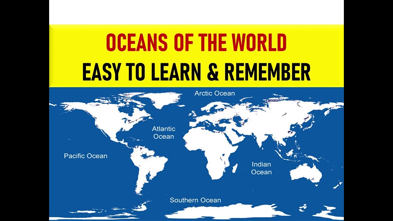 Oceans of the World - Learn Oceans of the World in 4 mins (Easy to ...